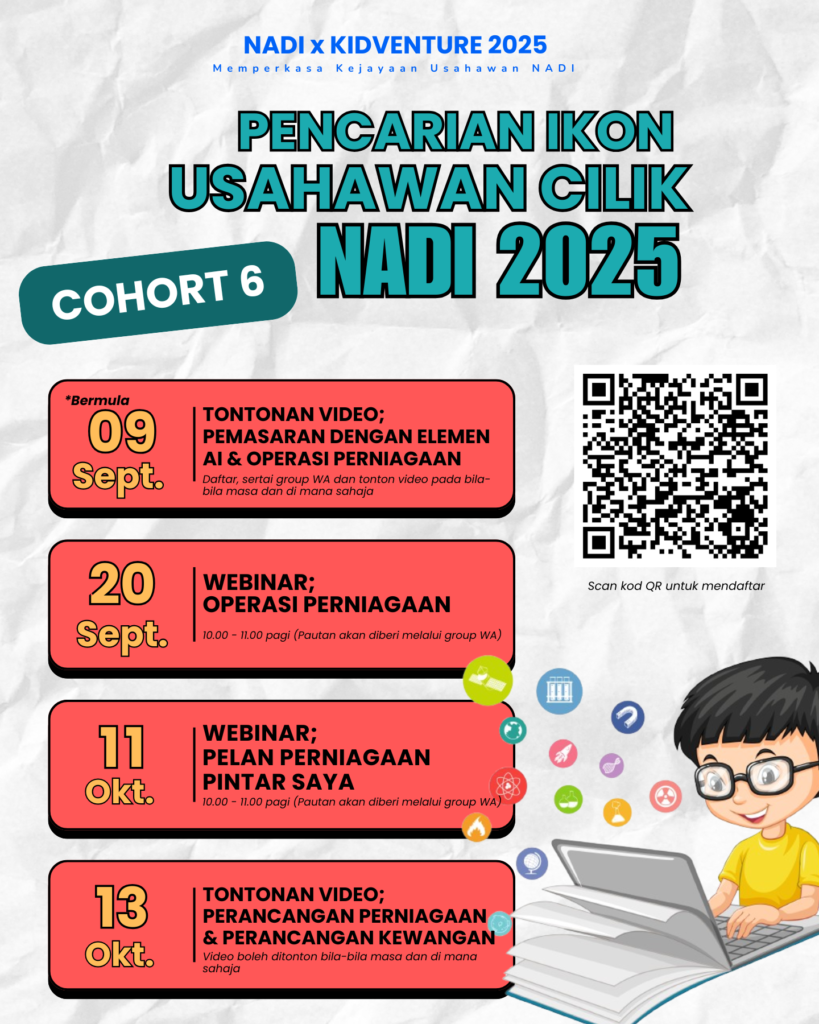 PENCARIAN IKON USAHAWAN CILIK NADI COHORT 6 – NADI Kuala Tahan